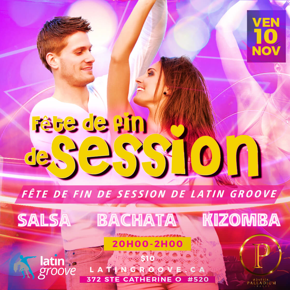 Vivez le meilleur de la danse et de la musique | Palladium de Montréal